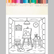 Bold and Easy Little Corner Coloring Pages - Digital Download ...